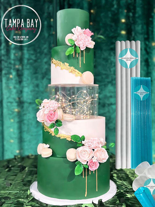 Official Poly-Dowels® Brand Plastic Cake Dowels | Made in USA